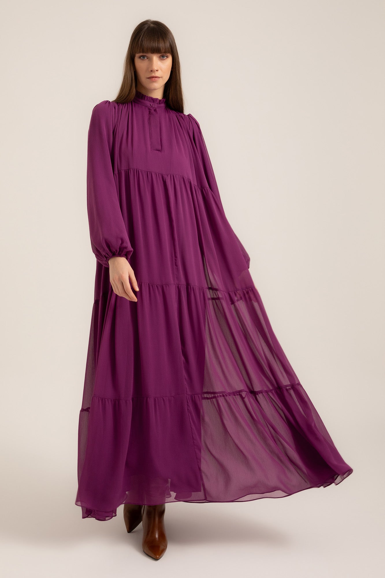 Maxi Panel Boho Dress – Modest, Elegant & Feminine